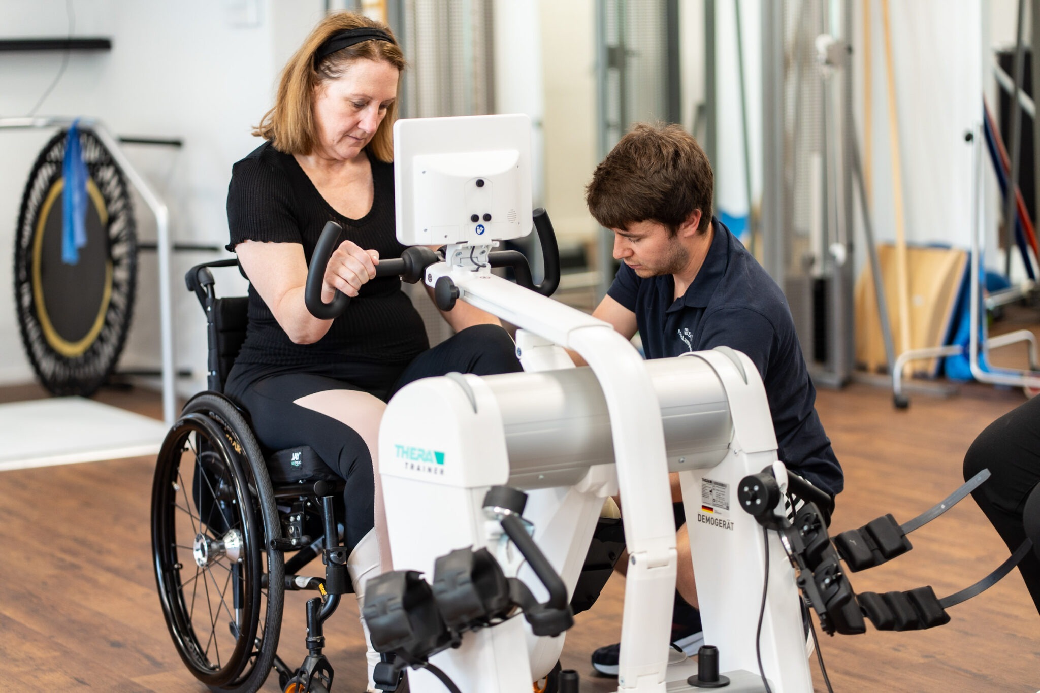 More movement, more progress: THERA-Trainer toro in use